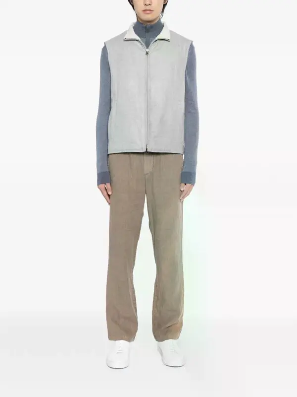 N.peal Reversible Zipped Vest