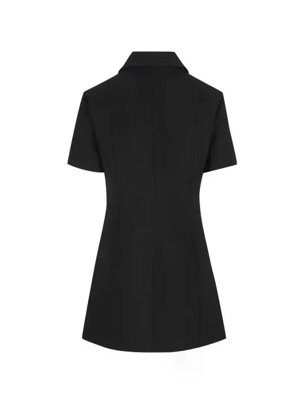 Gucci Wool Double G-detail Mini Dress