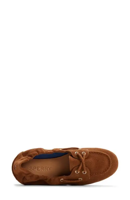 Sperry Slim Sail Boat Shoe - Tan