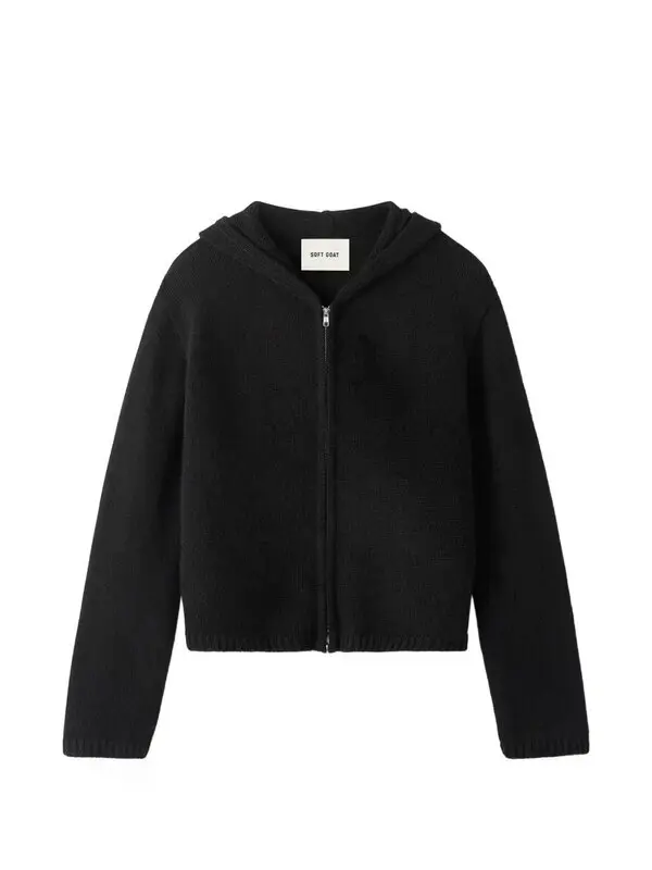 Soft Goat Zip-up Hoodie