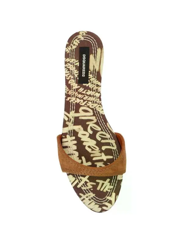 Dsquared2 Strap-detail Flat Sandals