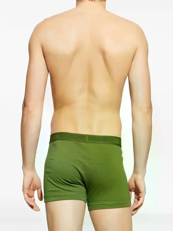 TOM FORD Logo-waistband Briefs - Green
