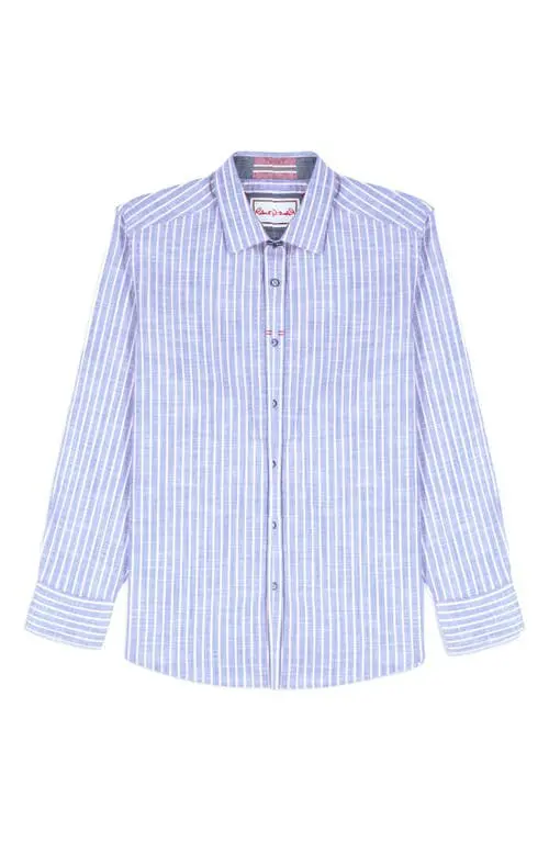 Robert Graham Fardella Stripe Cotton Button Up