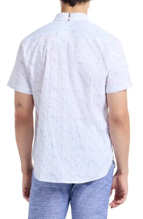 Robert Graham Kingshold Short Sleeve Button-up Shirt