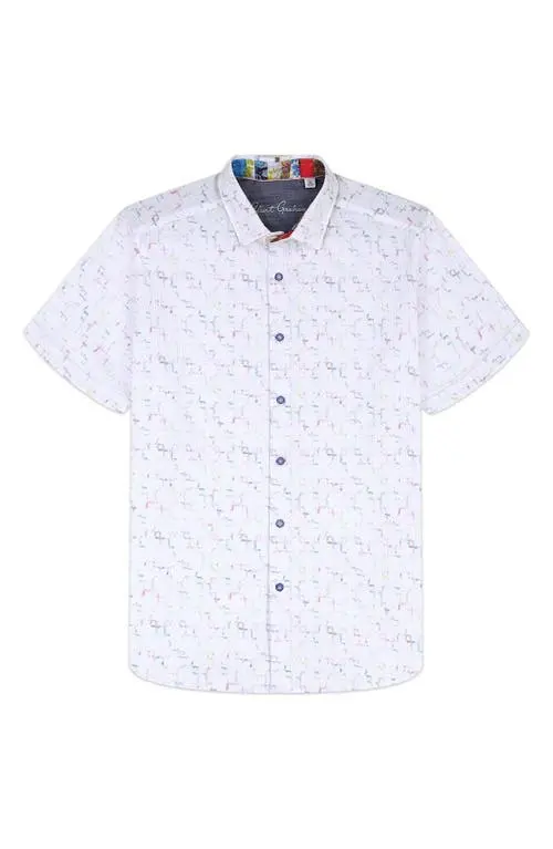 Robert Graham Kingshold Short Sleeve Button-up Shirt