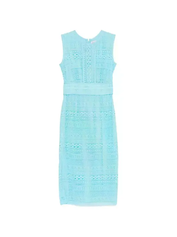 ERMANNO FIRENZE Lace Ruffled Dress