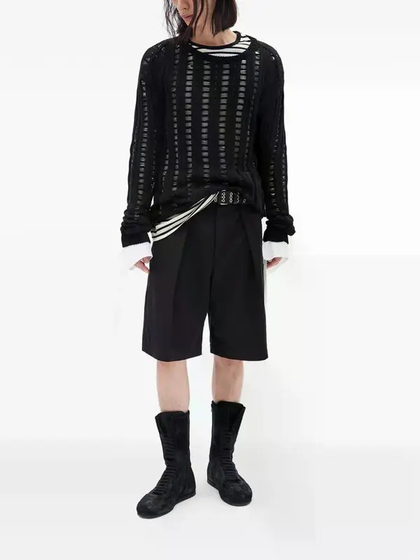 ANN DEMEULEMEESTER Pleated Shorts