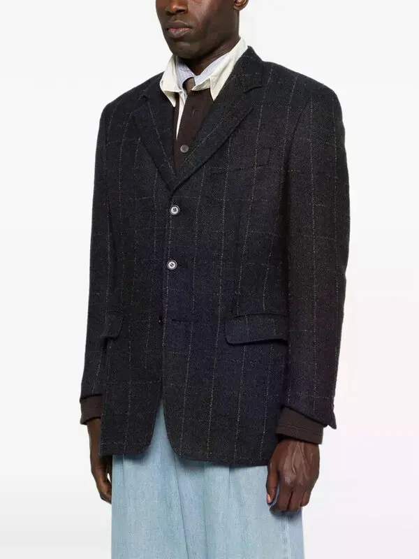 Alexander McQueen Checked Blazer