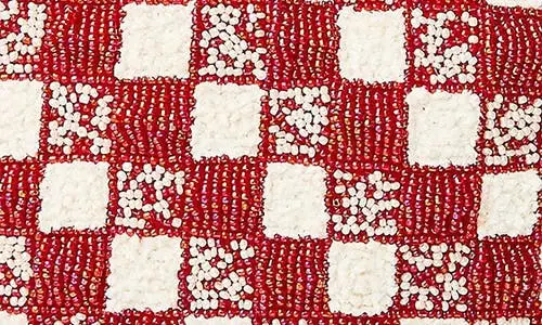 MACKENZIE-CHILDS Red & White Heart Placemat