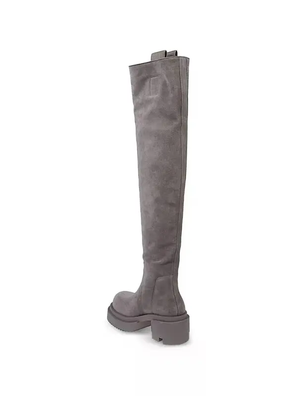 Rick Owens Platform Over-the-knee Boots - Brown