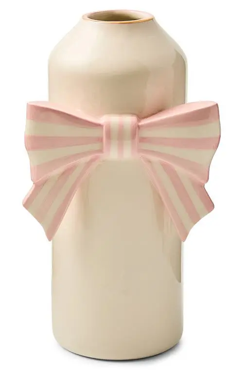 MACKENZIE-CHILDS Bow Vase - Rosy
