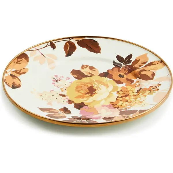 MACKENZIE-CHILDS Salad Plate - Wild Rose