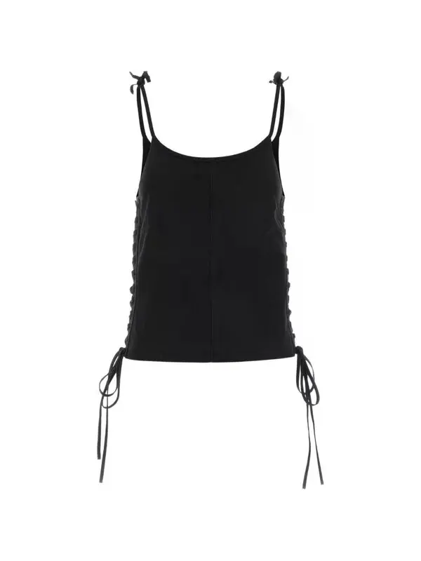 Balenciaga Tie-detail Strap Top