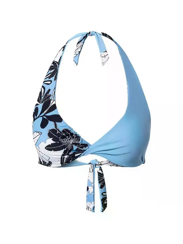 TWINSET Reversible Bikini Top - Blue