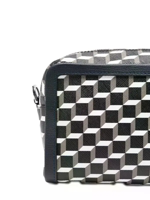 Pierre Hardy Geometric-print Clutch