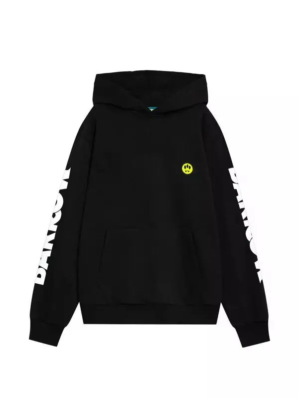 BARROW Hooded Pullover With Logo Detail