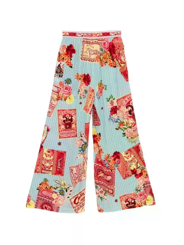 Camilla Paper & Curious Capers Trousers