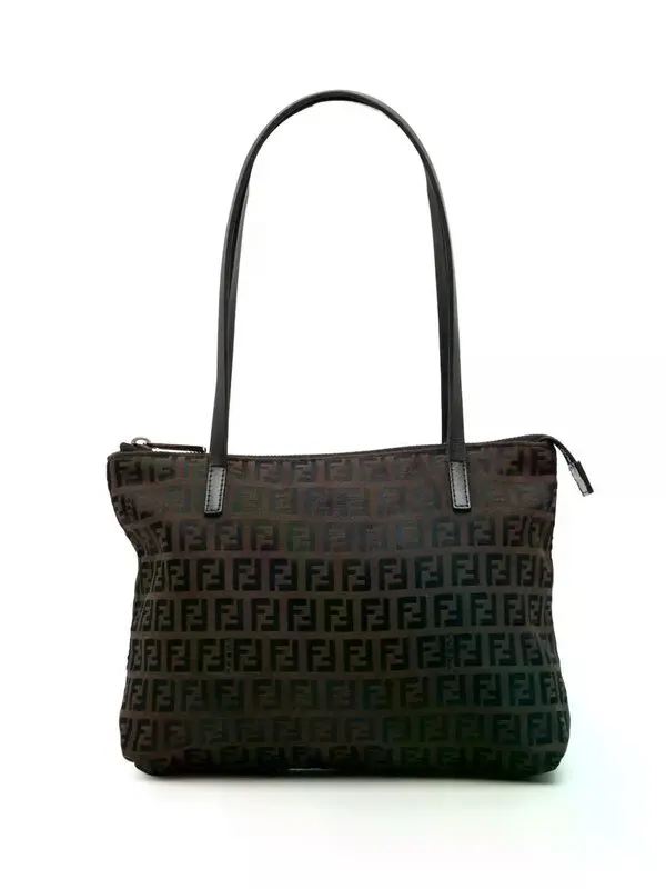 Fendi 2000-2010 Zucchino Canvas Tote Bag
