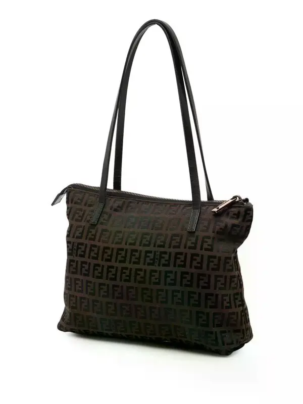 Fendi 2000-2010 Zucchino Canvas Tote Bag