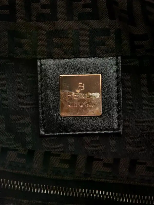Fendi 2000-2010 Zucchino Canvas Tote Bag
