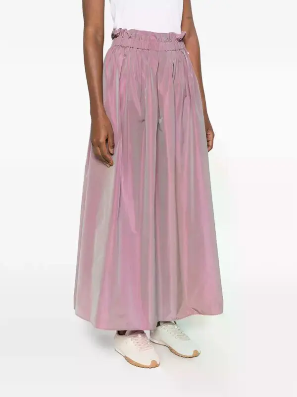 Herno Maxi Skirt With Ruffled Detail - Pink