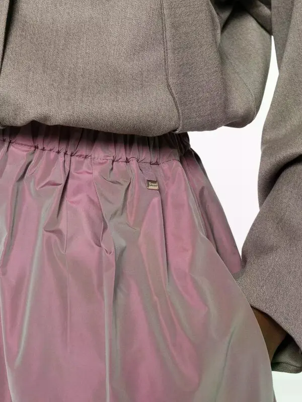 Herno Maxi Skirt With Ruffled Detail - Pink