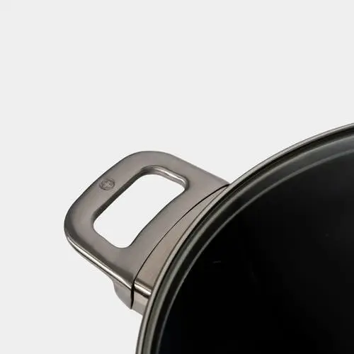 SWISS DIAMOND Chd Nonstick Stock Pot With Glass Lid