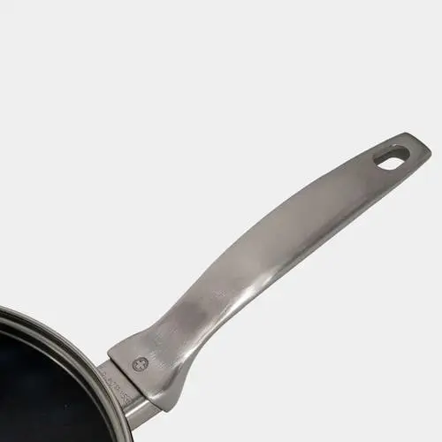 SWISS DIAMOND Chd Nonstick Saucepan With Glass Lid - Black