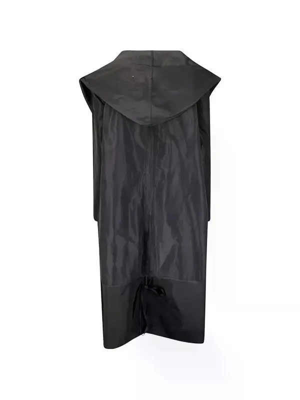 M.S.M. Hooded Wrap Trench