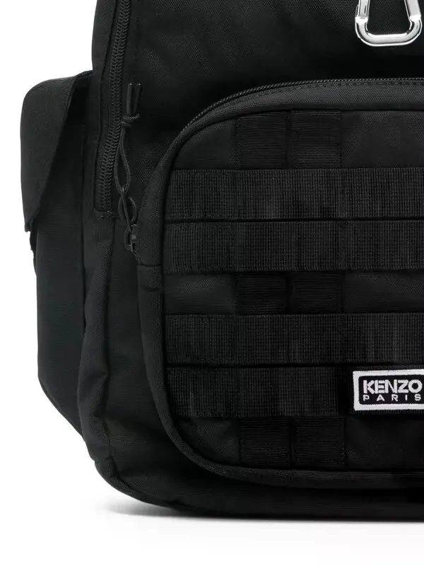 Kenzo Logo-embroidered Backpack