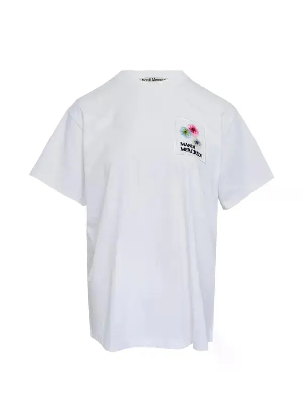 Mardi Mercredi Flower-patch T-shirt