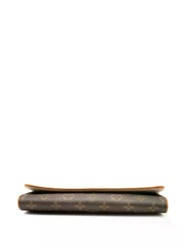 LOUIS VUITTON 2001 Monogram Pochette Twin Gm