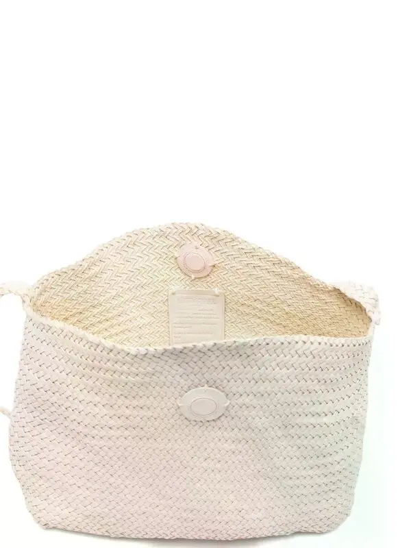 Dragon Diffusion Santa Marta Woven Shoulder Bag - Neutrals