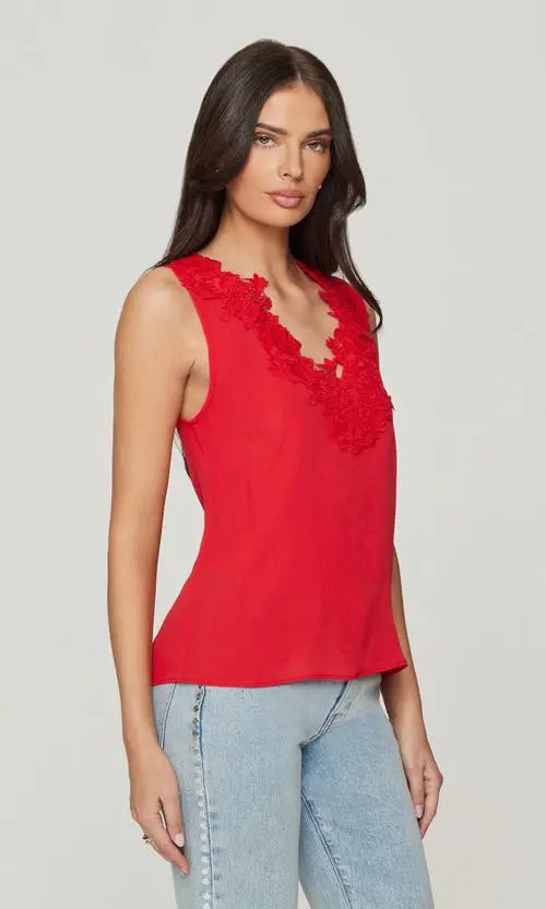 Generation Love Adiha Lace Combo Blouse