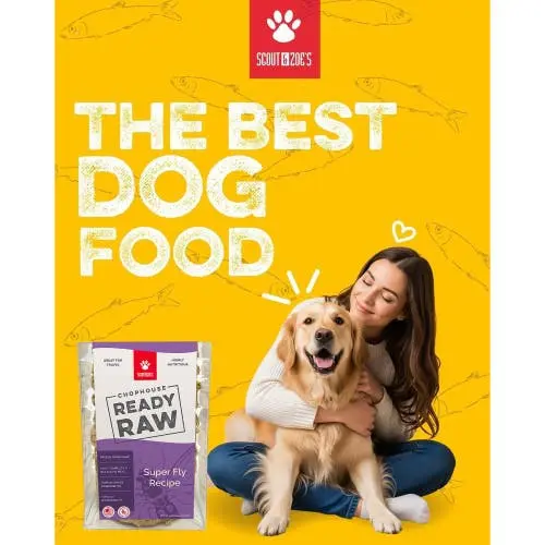 SCOUT & ZOE'S Scout & Zoe’s Chophouse Ready Raw Super Fly Freeze-dried Dog Food