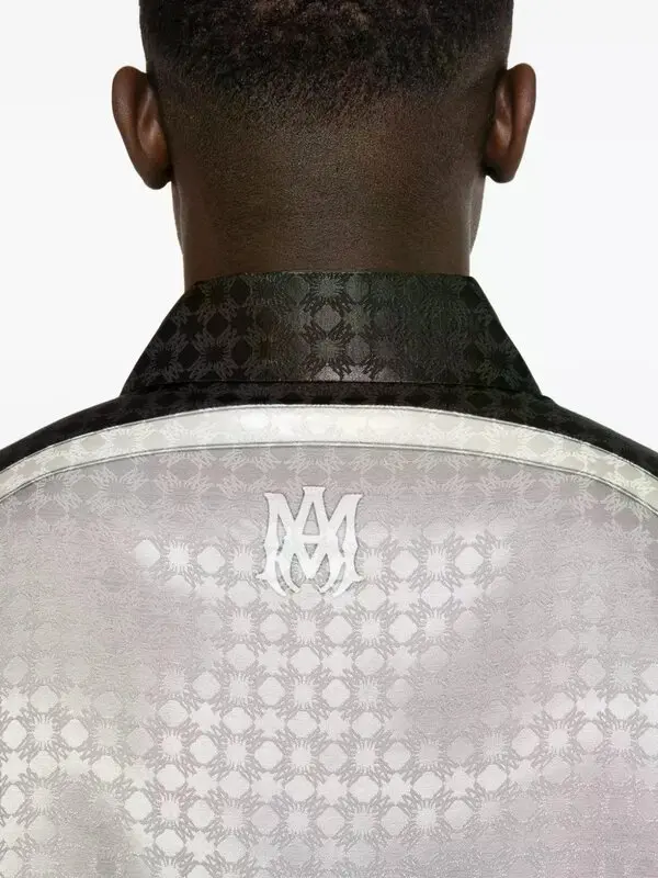 Amiri Geometric Panel Shirt - Black