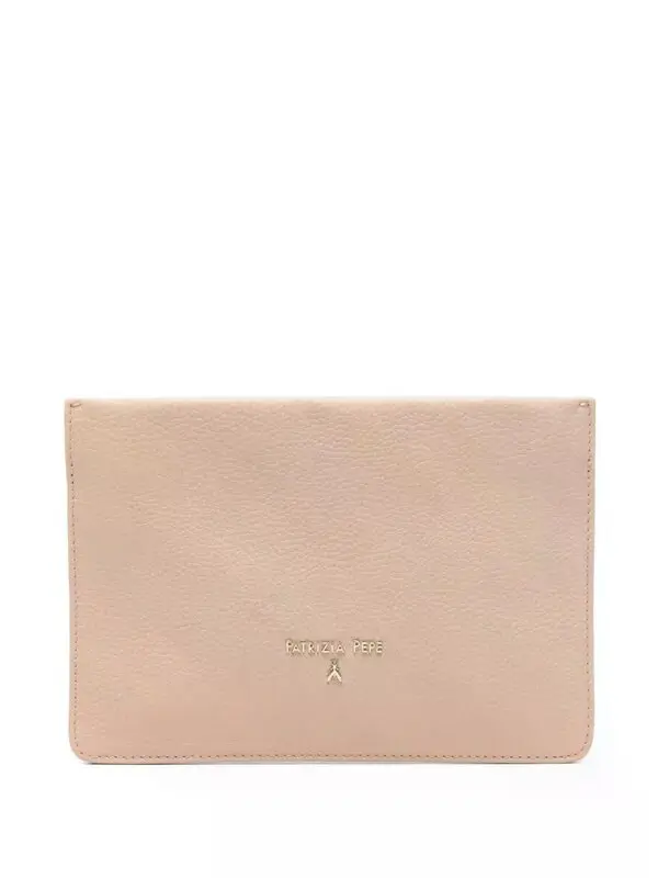 Patrizia Pepe Logo-appliqué Clutch