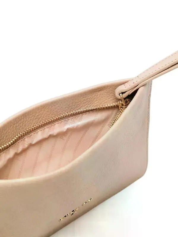 Patrizia Pepe Logo-appliqué Clutch