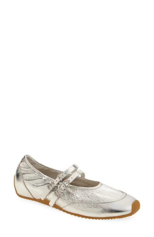 Rag & Bone Emilee Mary Jane Sneakers - Silvr