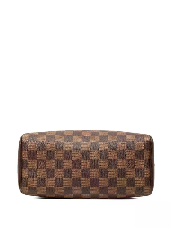 LOUIS VUITTON 2002 Damier Ebene Brera Handbag - Brown