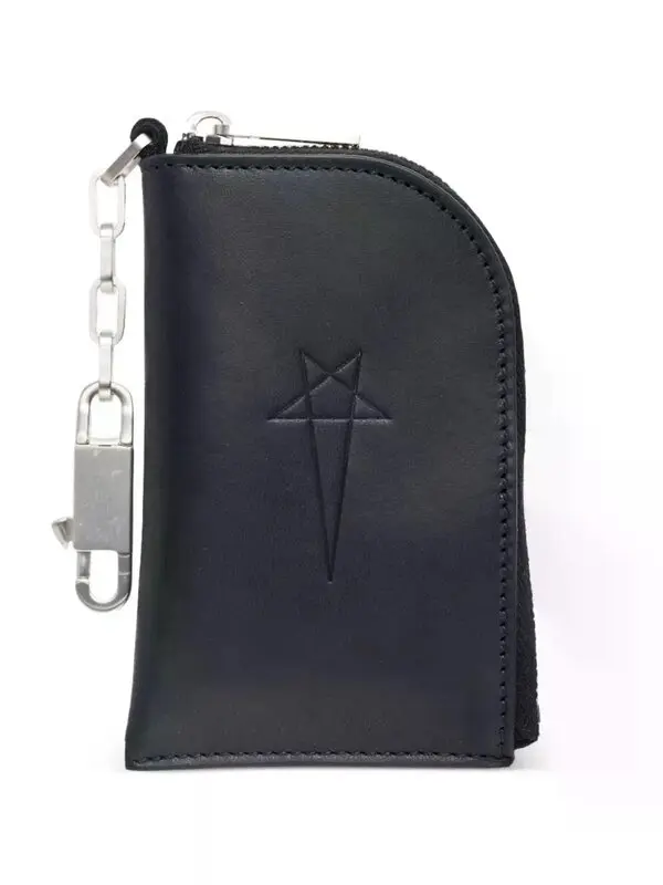 Rick Owens Leather Wallet - Black
