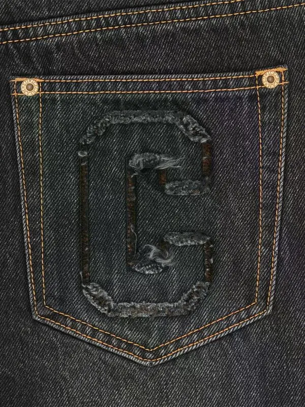 ICECREAM Washed Graphic Jeans