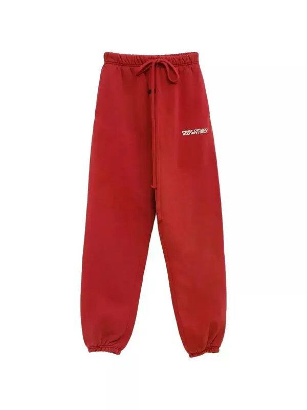 Fear Of God Drawstring Trousers - Red
