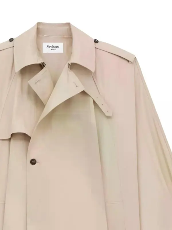 Saint Laurent Double-breasted Coat