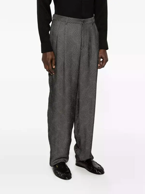 Giorgio Armani Patterned Trousers