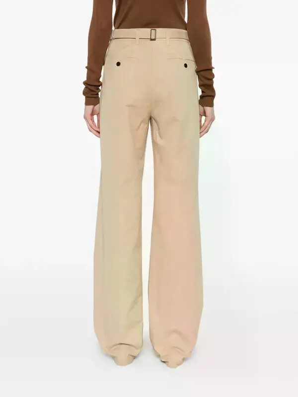 Prada Straight-leg Trousers - Neutrals