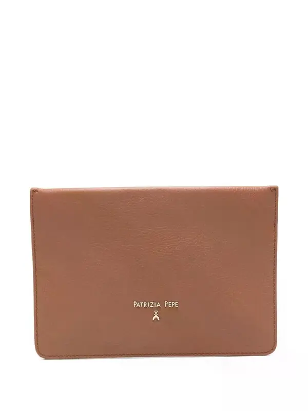 Patrizia Pepe Logo-appliqué Clutch