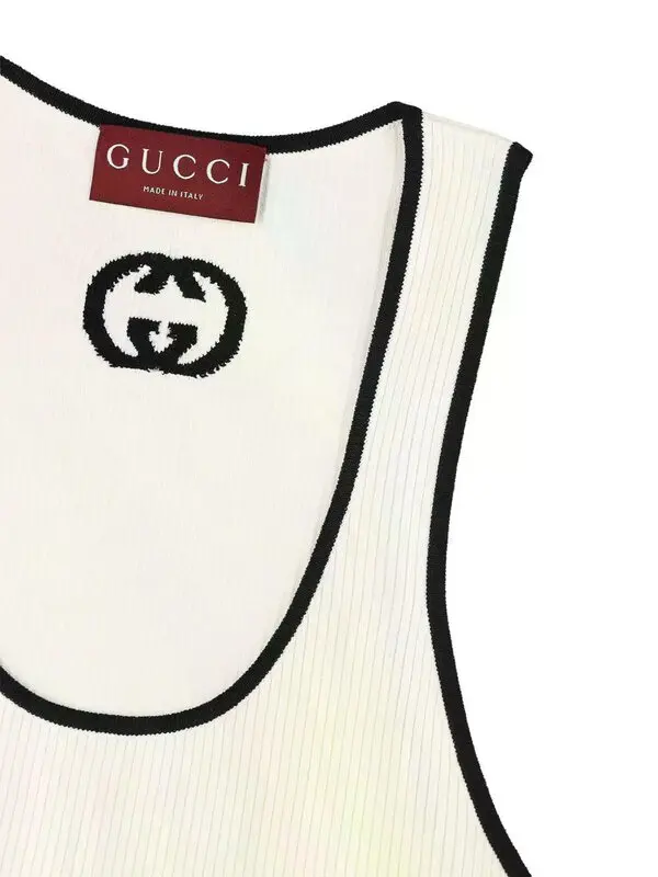 Gucci Ribbed Tank Top