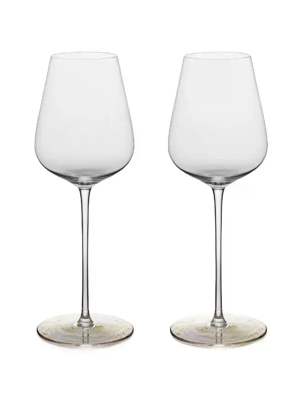 Shanghai Tang Dragon-pattern Wine Glass - Silver