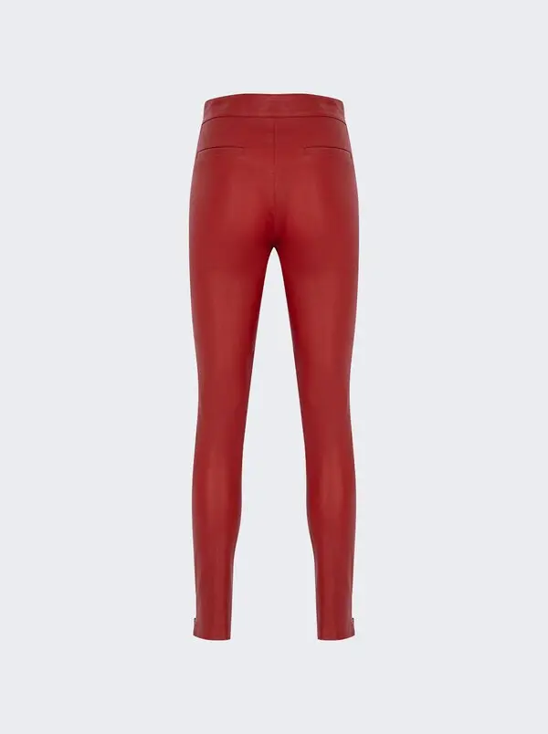 Zeynep Arçay Stretch Leather Pants